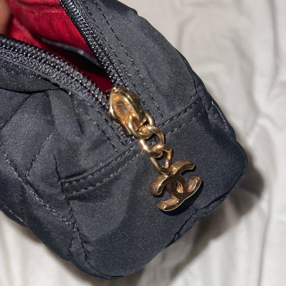 CHANEL | Accessories | Chanel Cosmetic Pouch | Poshmark